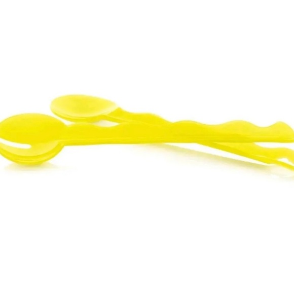 Tupperware | Kitchen | Tupperware Tongs Salad Serving Spoon Fork ...